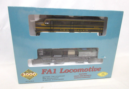 Proto HO Scale NH New Haven FA1 Diesel Locomotive AB Set NOS Sealed ...