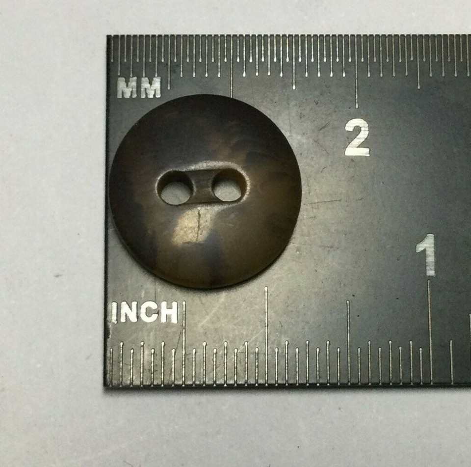 Vintage 80's Faux Tortoise Shell Button Brown/Orange 13mm,15mm,18mm ...