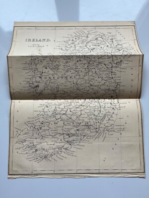 Pre-1900 - Ireland Map Engraving