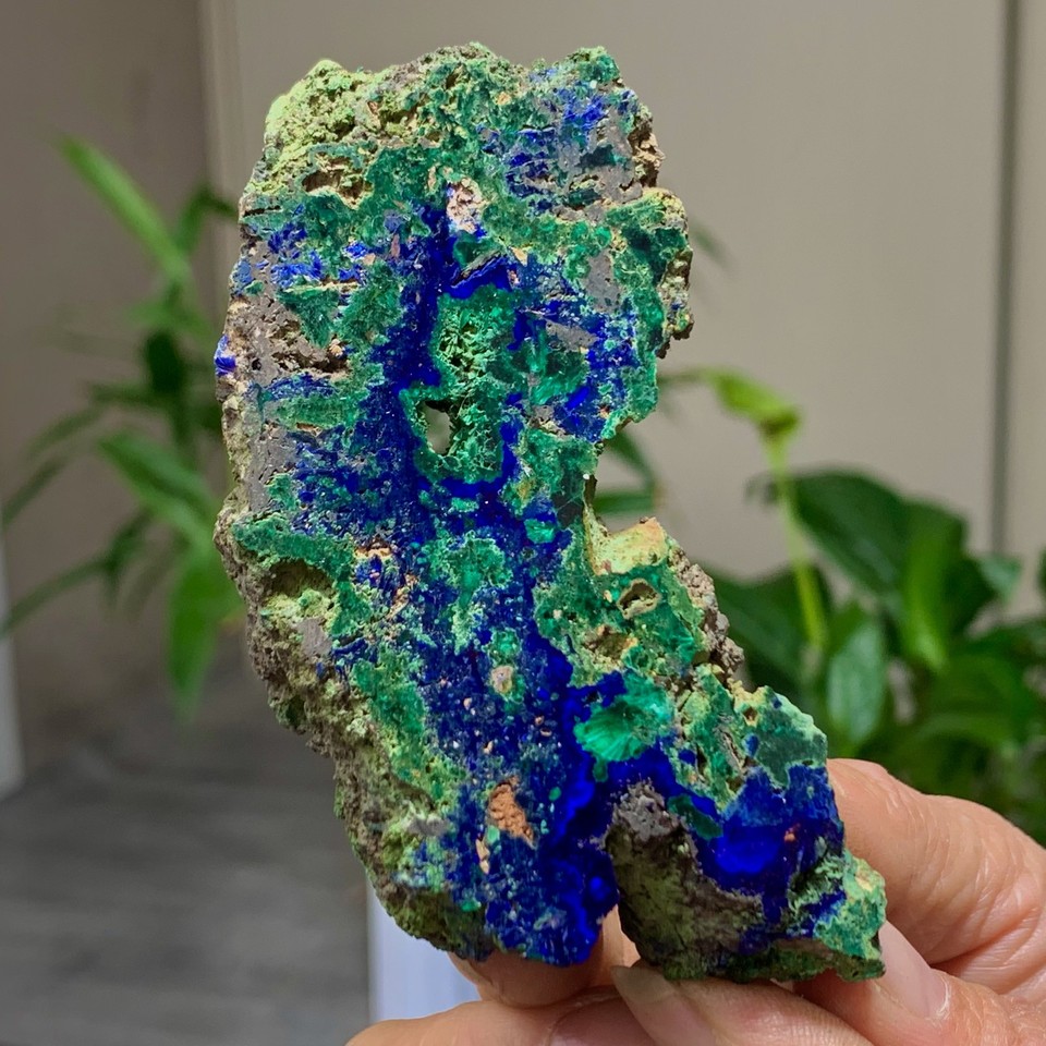 119G Best Natural Azurite/Malachite raw Crystal Mineral Specimen | eBay