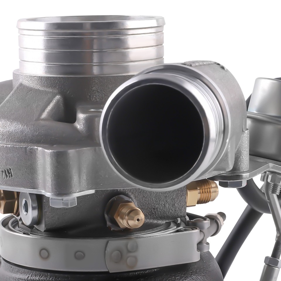 Billet Turbocharger T25 Turbo Dual Ball Bearing 0.70 AR Water Cooling V ...