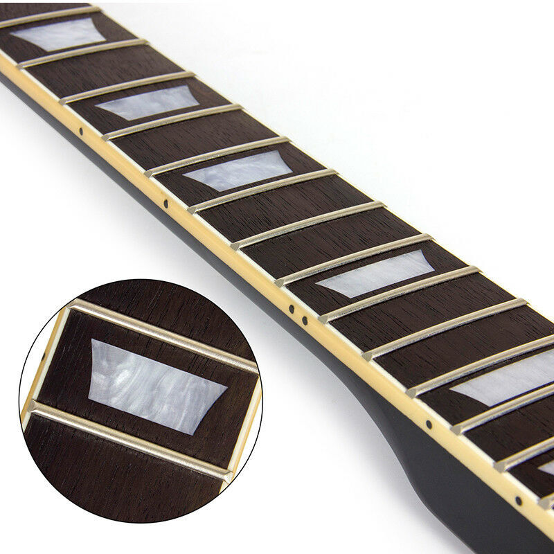 Electric Guitar Neck for Les Paul LP Maple 22 Fret Guitar Neck Black | eBay