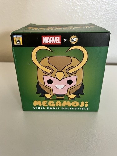 SDCC 2022 Marvel 100% Soft LOKI MEGAMOJI Exclusive Vinyl Emoji Figure ...