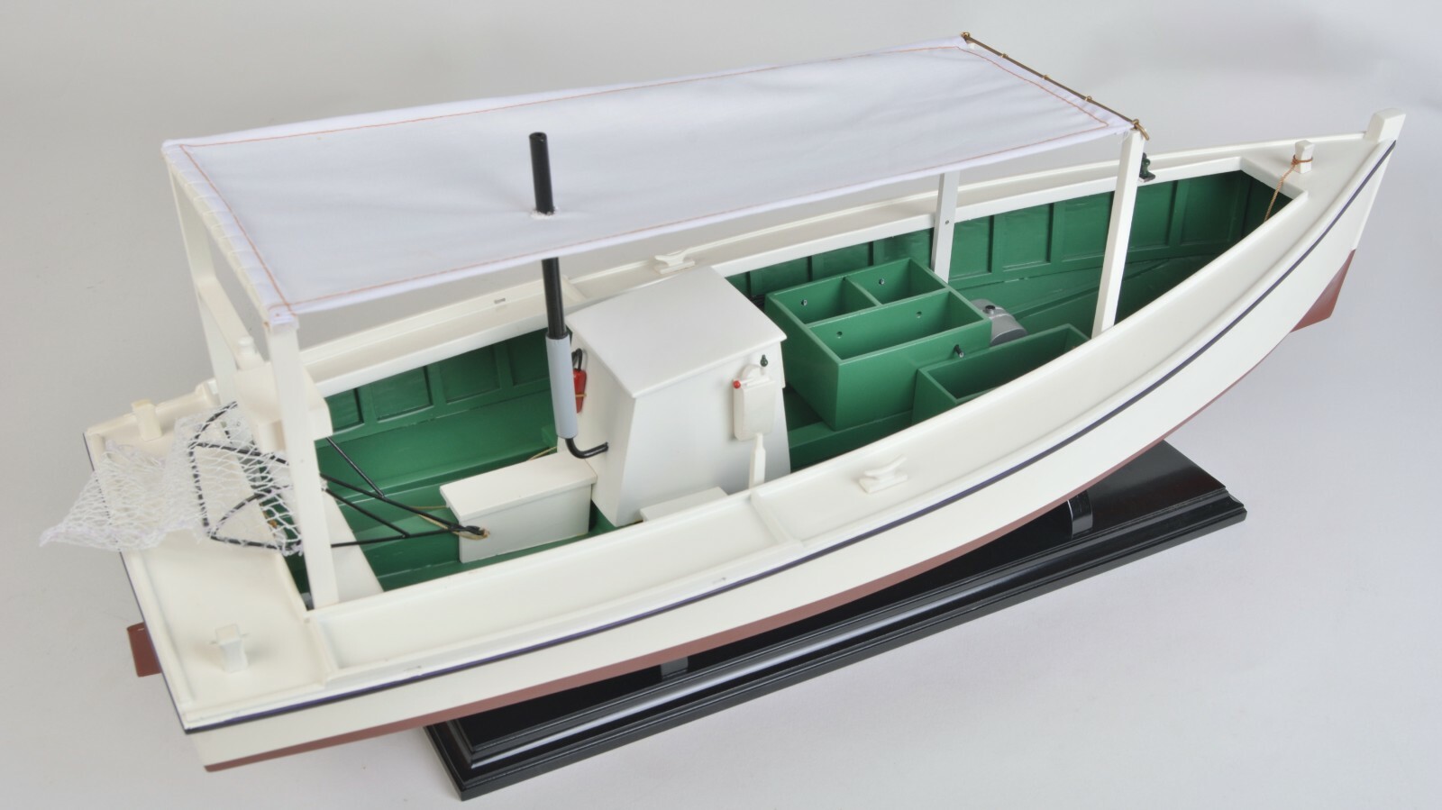 SMITH ISLAND CRAB SCRAPE, CHESPEAKE BAY WORKBOAT MODEL, WOODEN ...