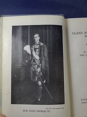 1948 The Clans and Tartans of Scotland by Robert Bain Published by ...