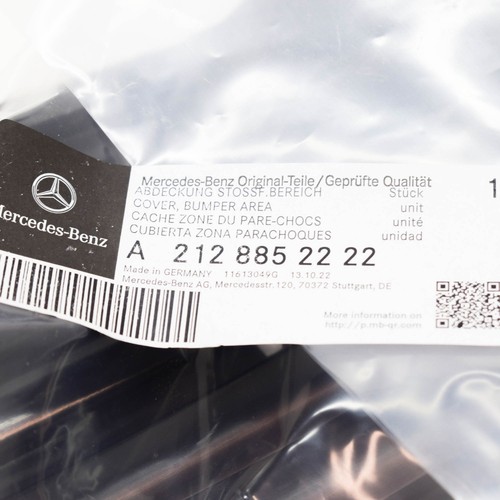 MERCEDES-BENZ E-CLASS W212 Front Bumper Right Grille A2128852222 2015 ...