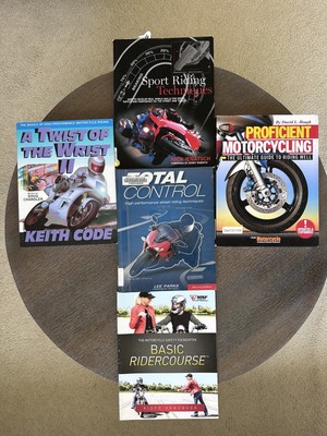 5 Motorcycle Book Lot How To Proficient Motorcycling Sport Riding ...
