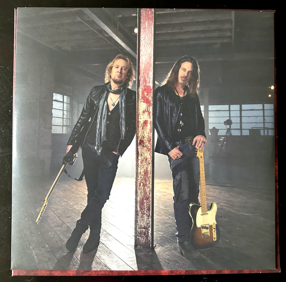 SMITH KOTZEN Adrian Smith and Richie Kotzen RED VINYL SIGNED. Iron ...