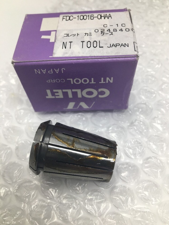 New NT Tool Collet, Model FDC OH AA, Part FDC-10016-OHAA, Size 10mm | eBay