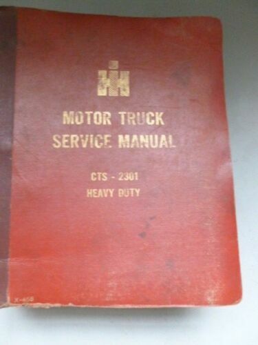 1968-1974 International Transtar CO COF 4070A 4090A 4070B Service ...