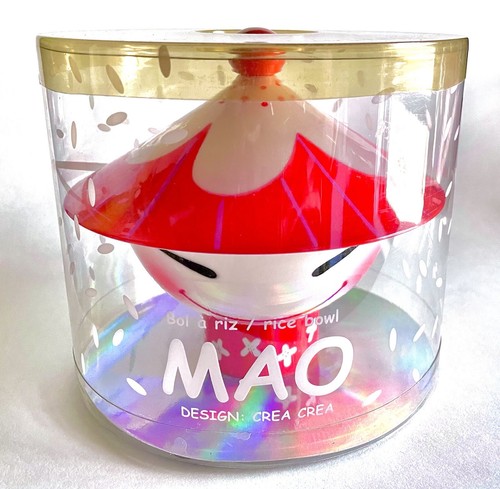 PYLONES MAO Rice Bowl (Guy) Floral PVC Paris France CREA CREA NIB Rare ...