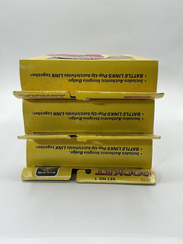 Lot Of 3 Monogram Die cast Pocket Force Battle Links US Set #1,#2, & #4 ...