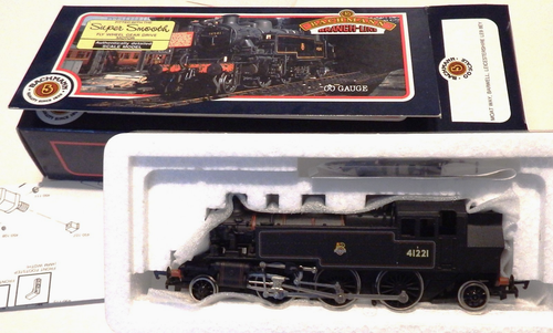 BACHMANN 31-450 IVATT 2-6-2 TANK 41221 BR LINED BLACK WITH PUSH/PULL ...