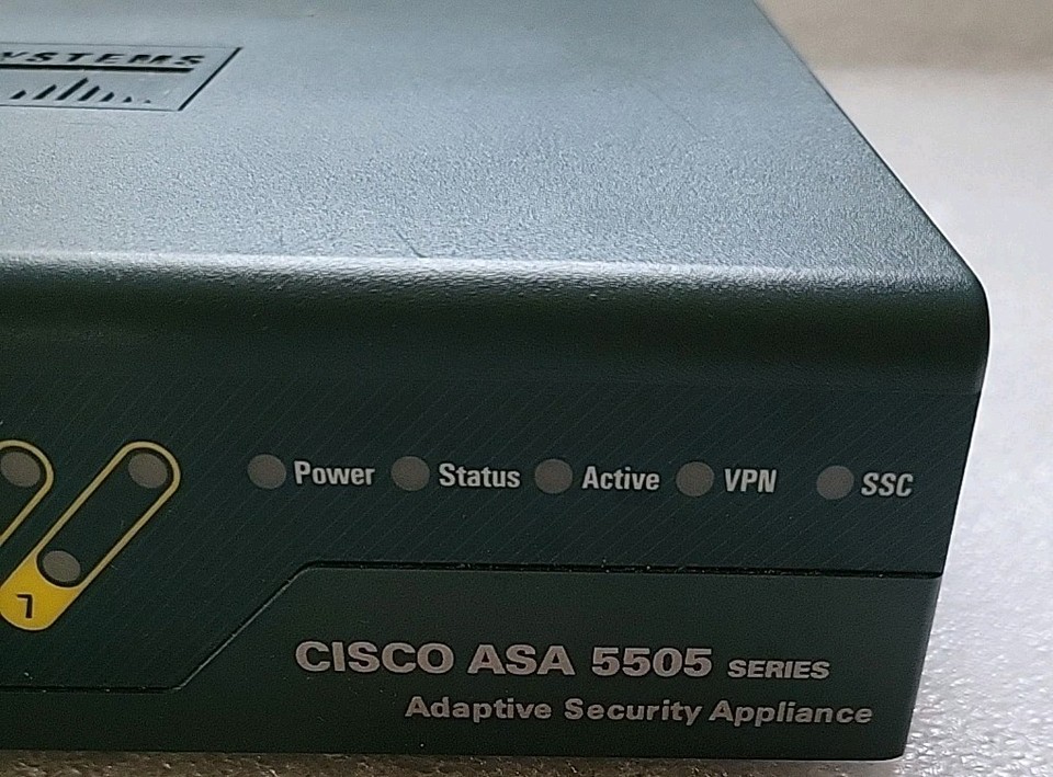Cisco ASA 5505 Series ASA5505 V13 Adaptive Security Appliance No PWR ...