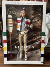 Hudson's Bay HBC Stripes 350th Anniversary Barbie Doll for sale online ...