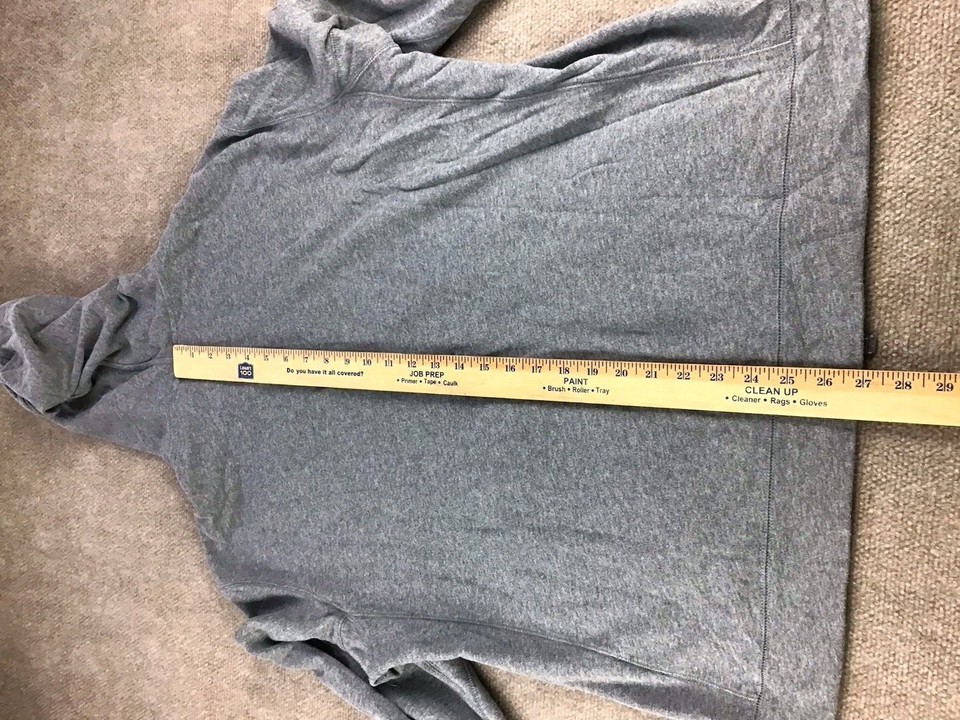 Armani Exchange AIX Hoodie Sweatshirt Men's Gray Size XL Outdoor Full ...