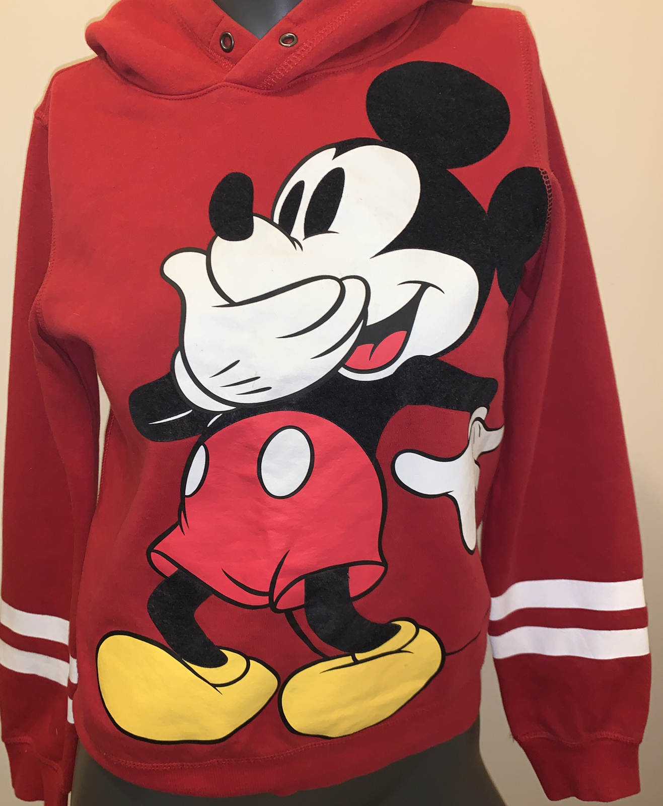 "H & M DISNEY" Mickey Mouse , Jumper Size US12-14 years Red. | eBay