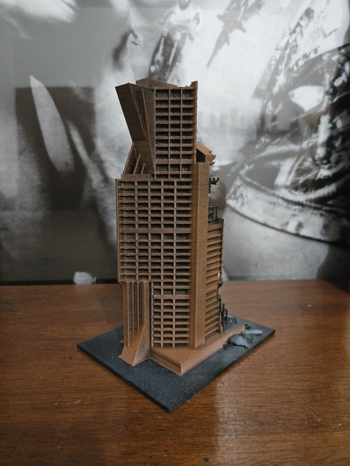 Godzilla 1 XL Buildings 1/200 Scale | eBay