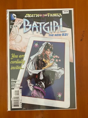 Batgirl 15 Death Of The Family - High Grade Comic Book - B58-88 | eBay