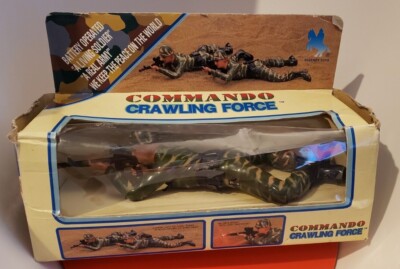 Vintage Regency Toys Commando Crawling Force Battery Operated Tested ...