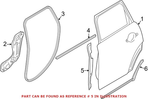 For Mini Genuine Door Seal 51767322457 | eBay