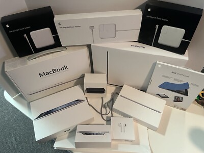 Apple Product Boxes Lot – MacBook, iPad, iPhone, Accessories | eBay