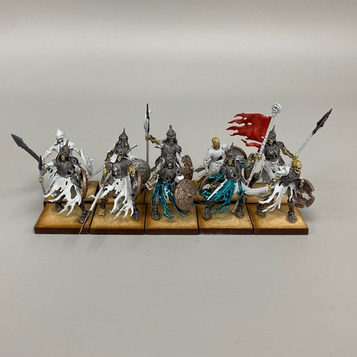 10 DEATHRATTLE SKELETON WARRIORS UNDEAD WARHAMMER OLD WORLD VAMPIRE ...