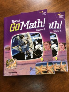 Go Math Texas Grade 3 Student Edition Set 3rd Volumes 1 & 2 | eBay