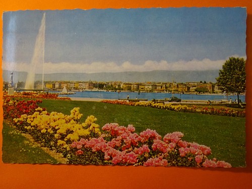 GENEVA-SWITZERLAND-VINTAGE POSTCARD | eBay Australia
