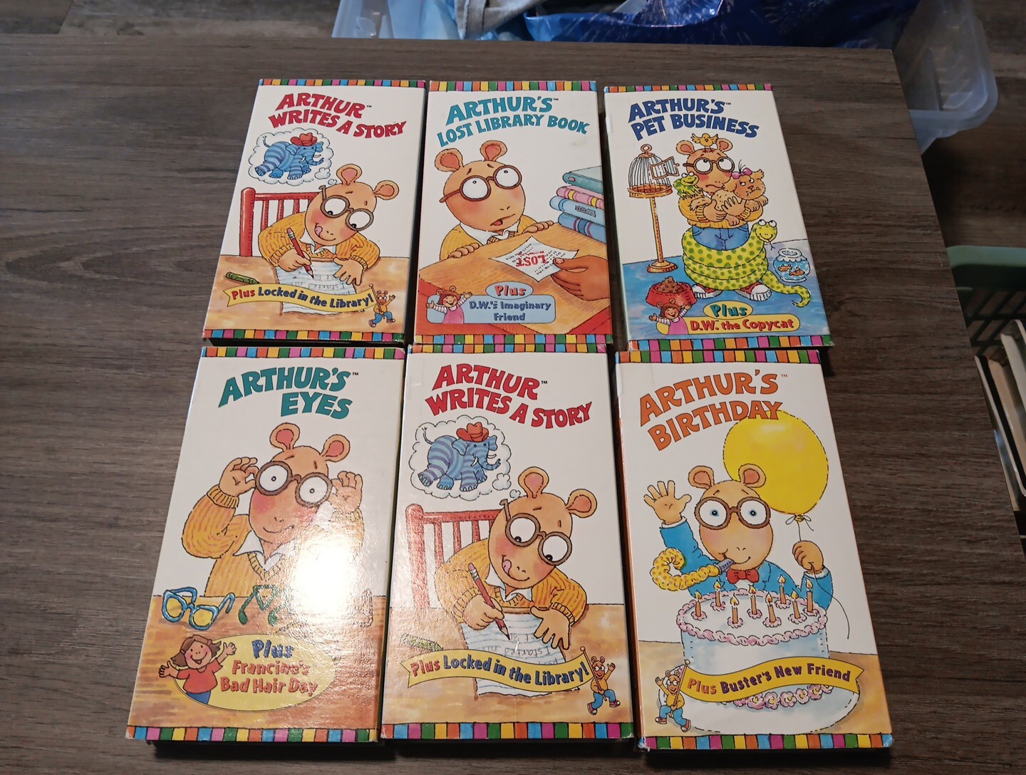 Arthur VHS Lot Of 6 VHS Tapes TV PBS KIDS | Grelly USA