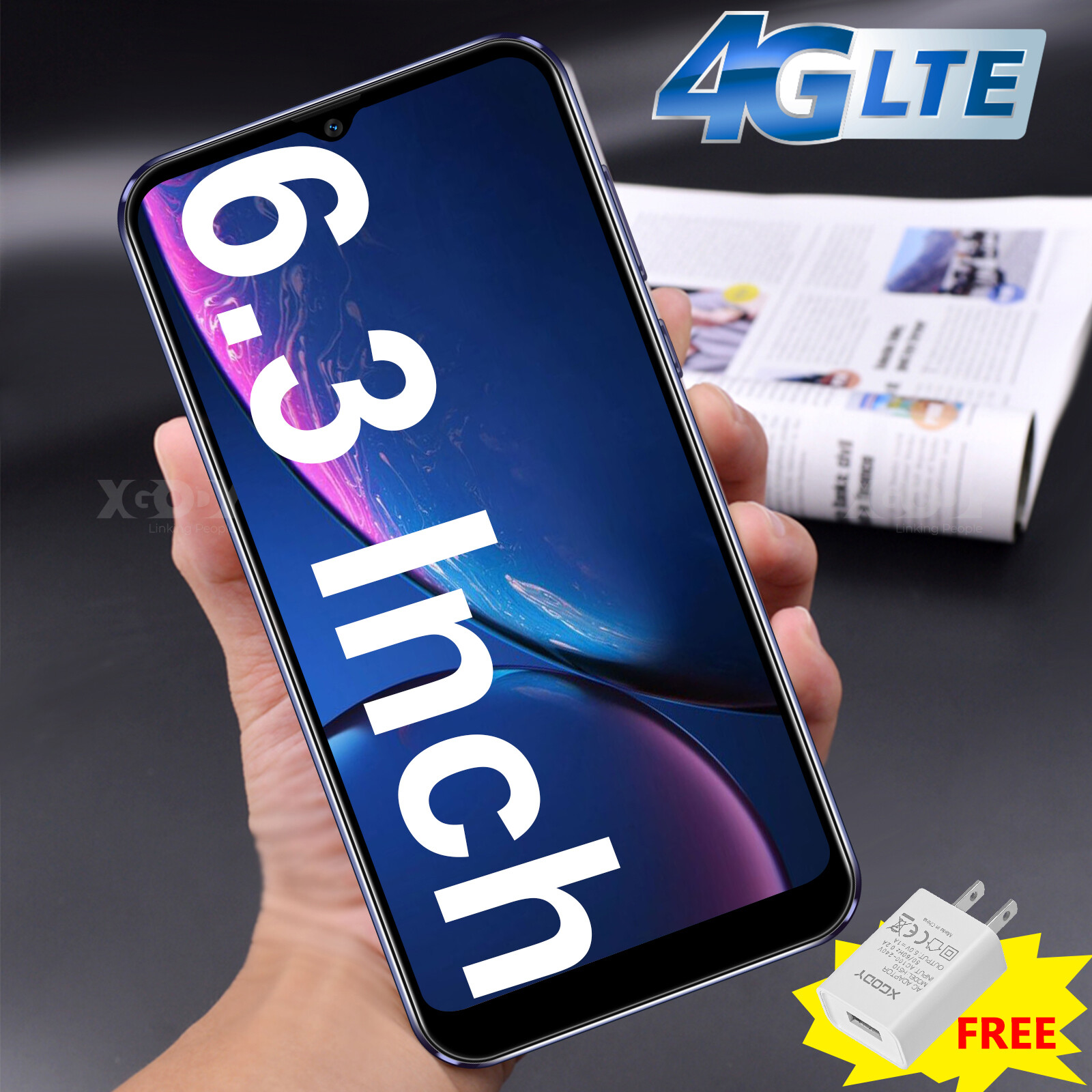 2024 Factory Unlocked Android Smartphone Cell Phone Cheap Dual SIM New ...