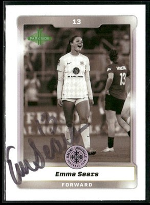 Signed 2025 Parkside NWSL Collection #36 Emma Sears - IP Auto | eBay