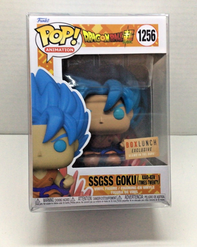 Dragon Ball Super SSGSS Goku Funko Pop 1256 Box Lunch Exclusive Free S ...