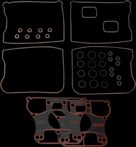 James Cork Rocker Box Cover Gasket Kit for Harley Softail Springer 88 ...