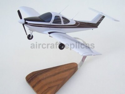 Beech 77 Beechcraft Skipper Wood Airplane Model - BIG | eBay