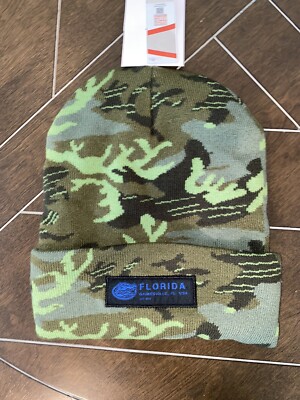 Jordan Florida Gators Beanie Military Camo UF Jumpman Football Winter ...