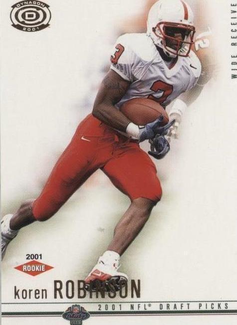 2001 Pacific Dynagon - Koren Robinson #106 Retail for sale online | eBay