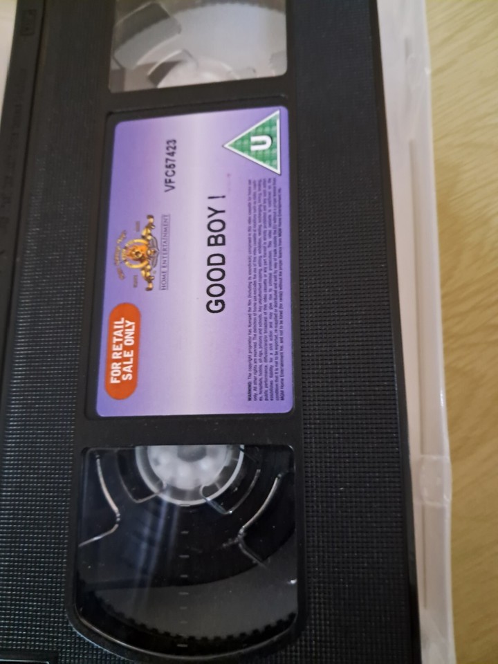 Good Boy! (VHS, 2004) VHS TAPE IN VERY GOOD CONDITION, SEE PICTURES ...