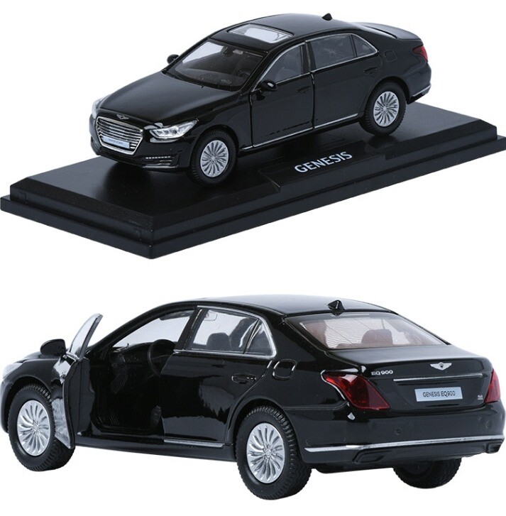 HYUNDAI Genesis EQ900 (G90) Miniature Diecast Model Car 1:38 | eBay
