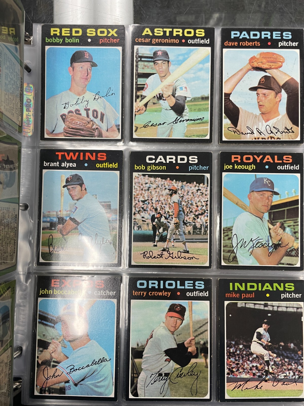 1971 Topps Baseball Complete Set - Good Condition - All Cards Included ...