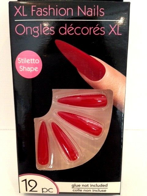 Stiletto False Nails for Costume | Extra Long & Regular Length | eBay