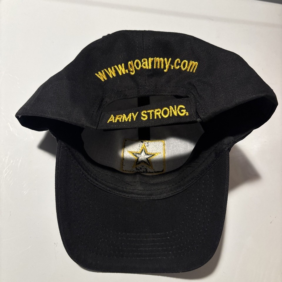 US Army Cap - Army strong Baseball Cap / Black Color Adjustable Size | eBay