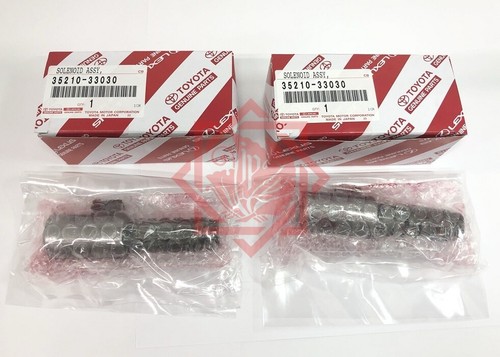 TOYOTA GENUINE 2PCS SOLENOID CLUTCH CONTROL NO.1 35210-33030 LEXUS ...