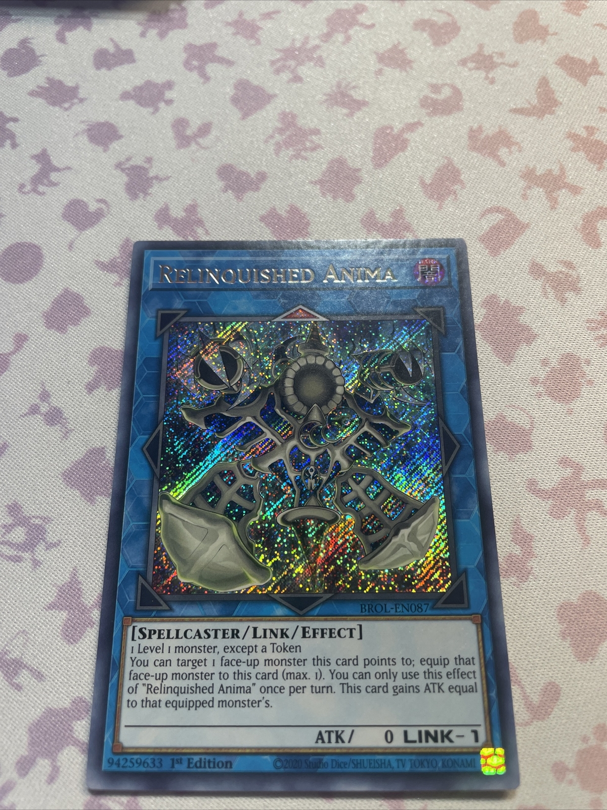 Yu-Gi-Oh! TCG Relinquished Anima Brothers of Legend Brol-En087 1st ...