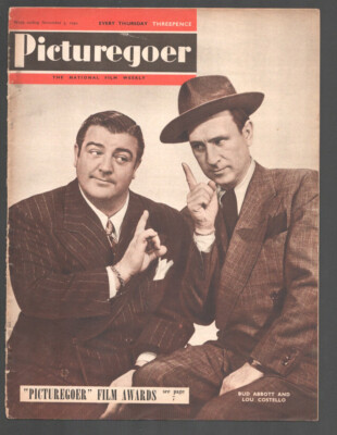 MAG: Picturegoer 11/5/1949-Abbott & Costello cover-Vera Ellen-Errol ...