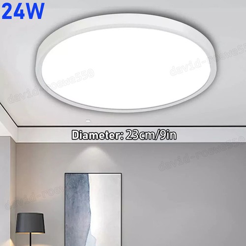 9in LED Ceiling Down Light Ultra Thin Flush Mount Kitchen Home Fixture ...