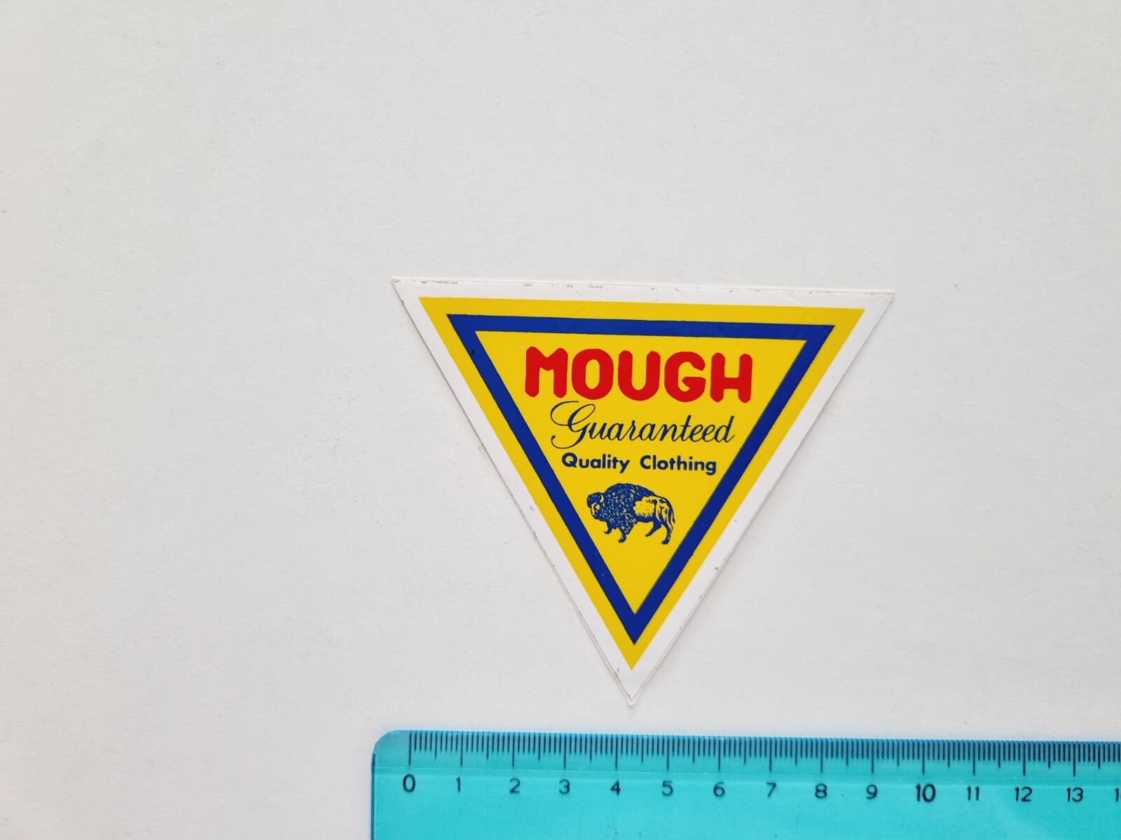 Adhesive Mough Guaranteed Sticker Autocollant Vintage 80s Original ...