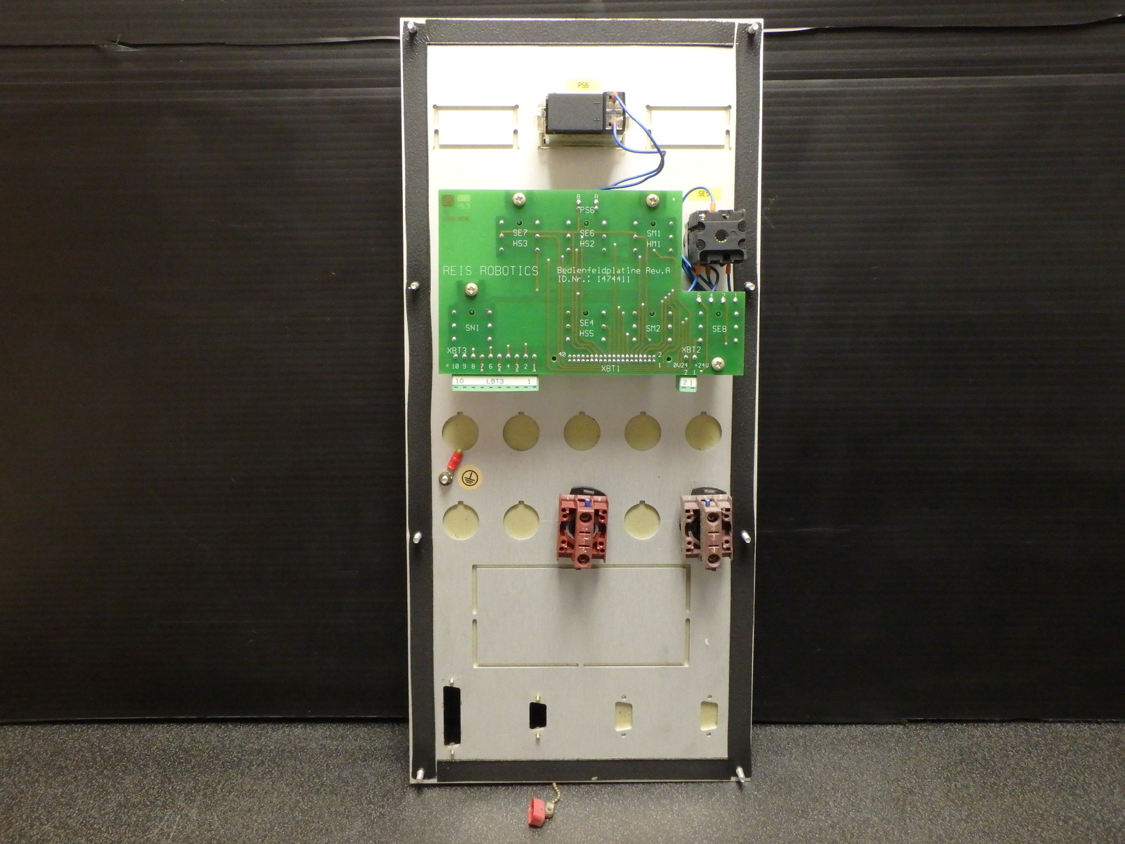 REIS ROBOTICS ROBOT CONTROL PANEL_1476267_1474411_REV. A | eBay