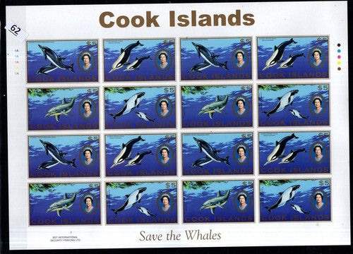 / COOK ISLANDS - MNH - WHALES - DOLPHINS | eBay