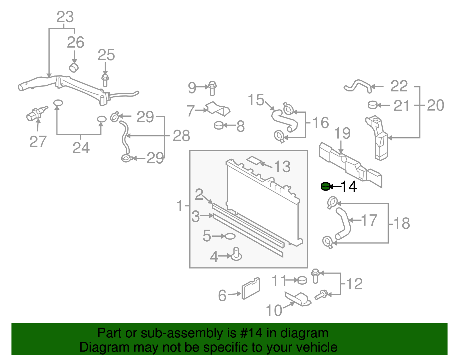 Subaru 45137AE003 Genuine OEM Radiator Cap for sale online | eBay